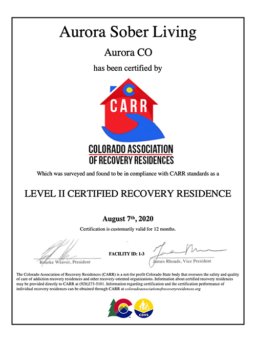 Aurora Recovery Homes | The Best Sober Living Aurora Colorado